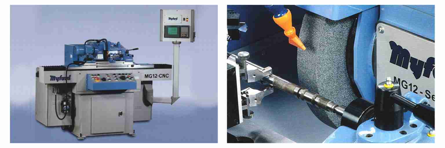 Centreless grinding; through feed, bar and plunge grinding.